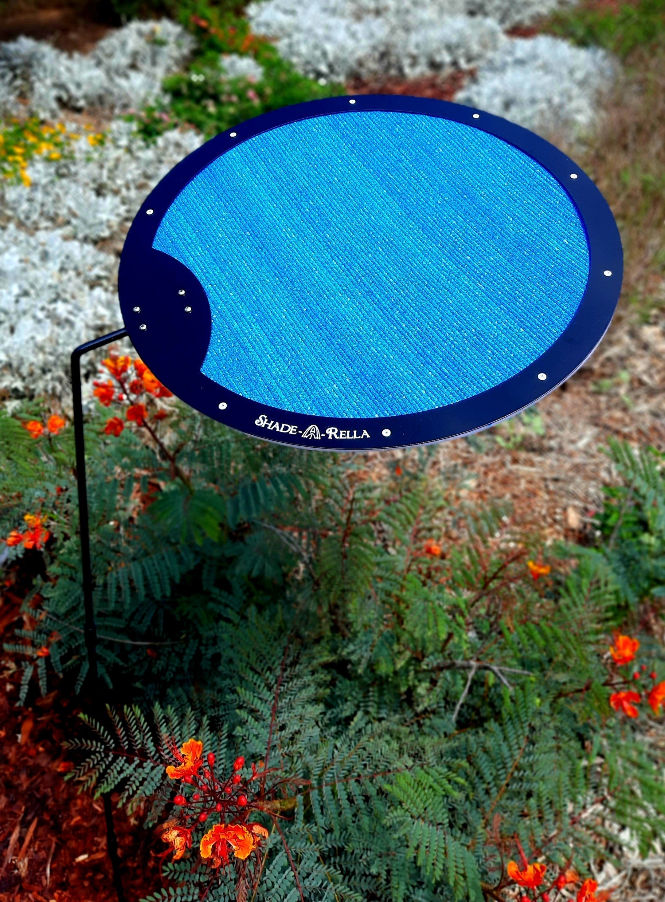10 inch small Pink Shimmer Bee Shade-a-rella Shade Cloth Holder 100% s ...