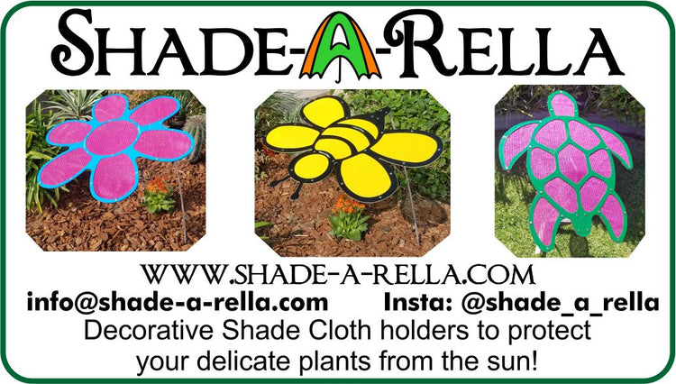 Shade-a-Rella, protect those delicate plants from the harsh sun ...